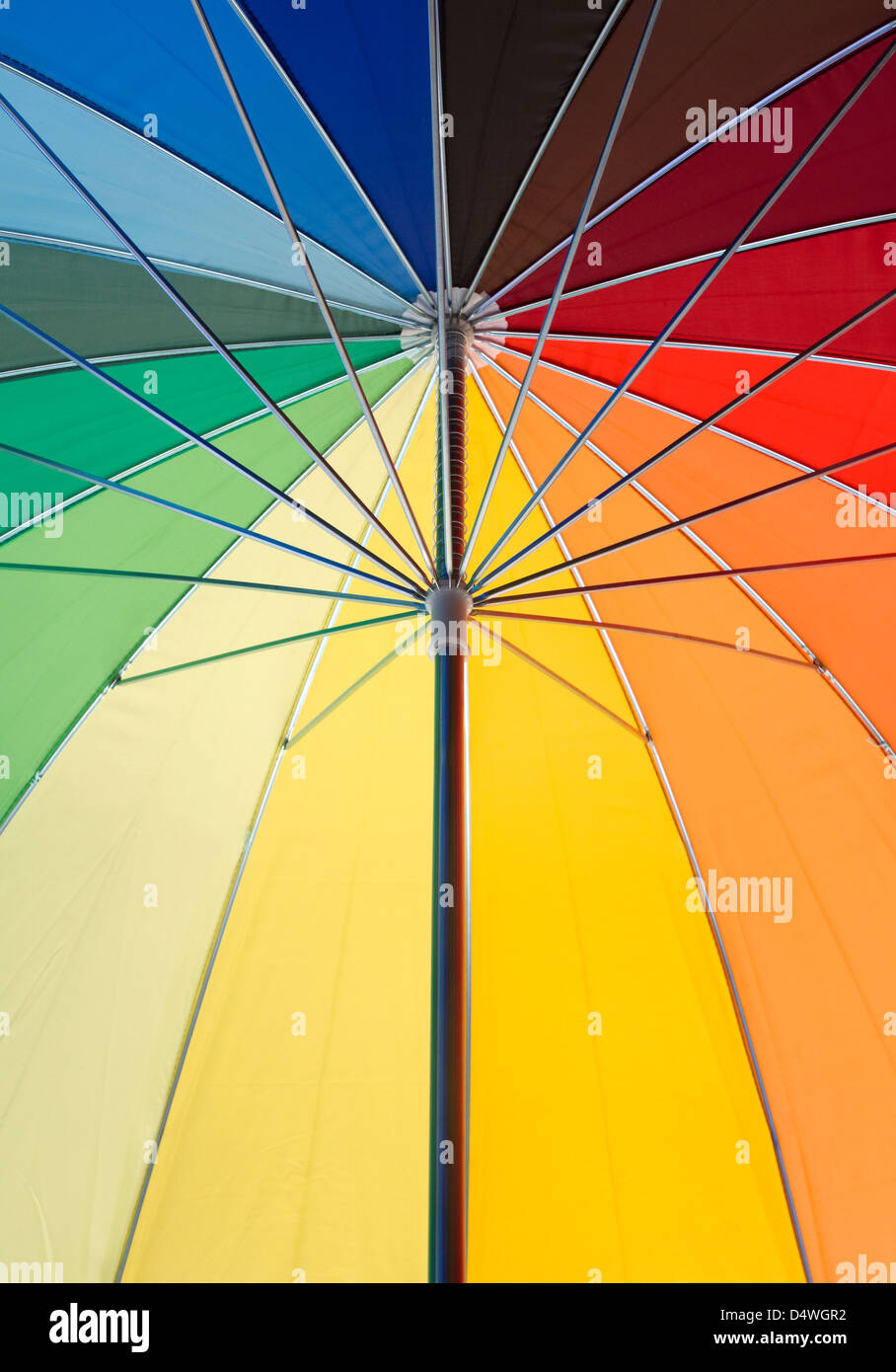 colorful umbrella closeup Stock Photo - Alamy