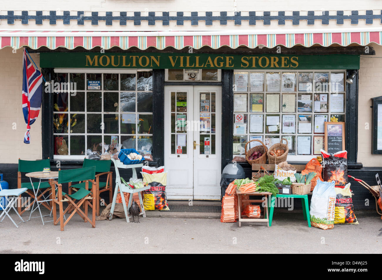 The Moulton village stores a traditional general stores and post office ...