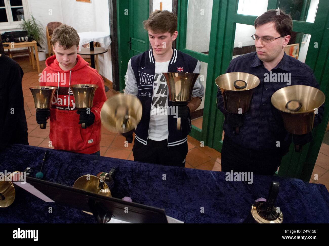 Handbell orchestra hi-res stock photography and images - Alamy