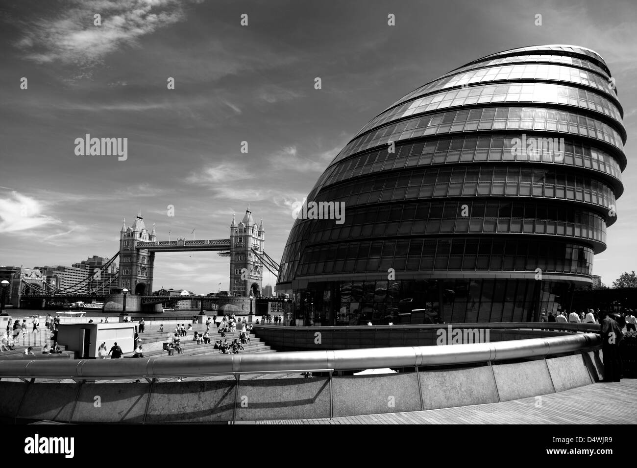 The London Assembly Building, (City Hall), South Bank, London City ...
