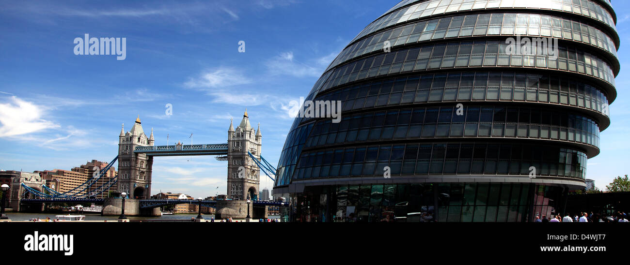 The London Assembly Building, (City Hall), South Bank, London City ...