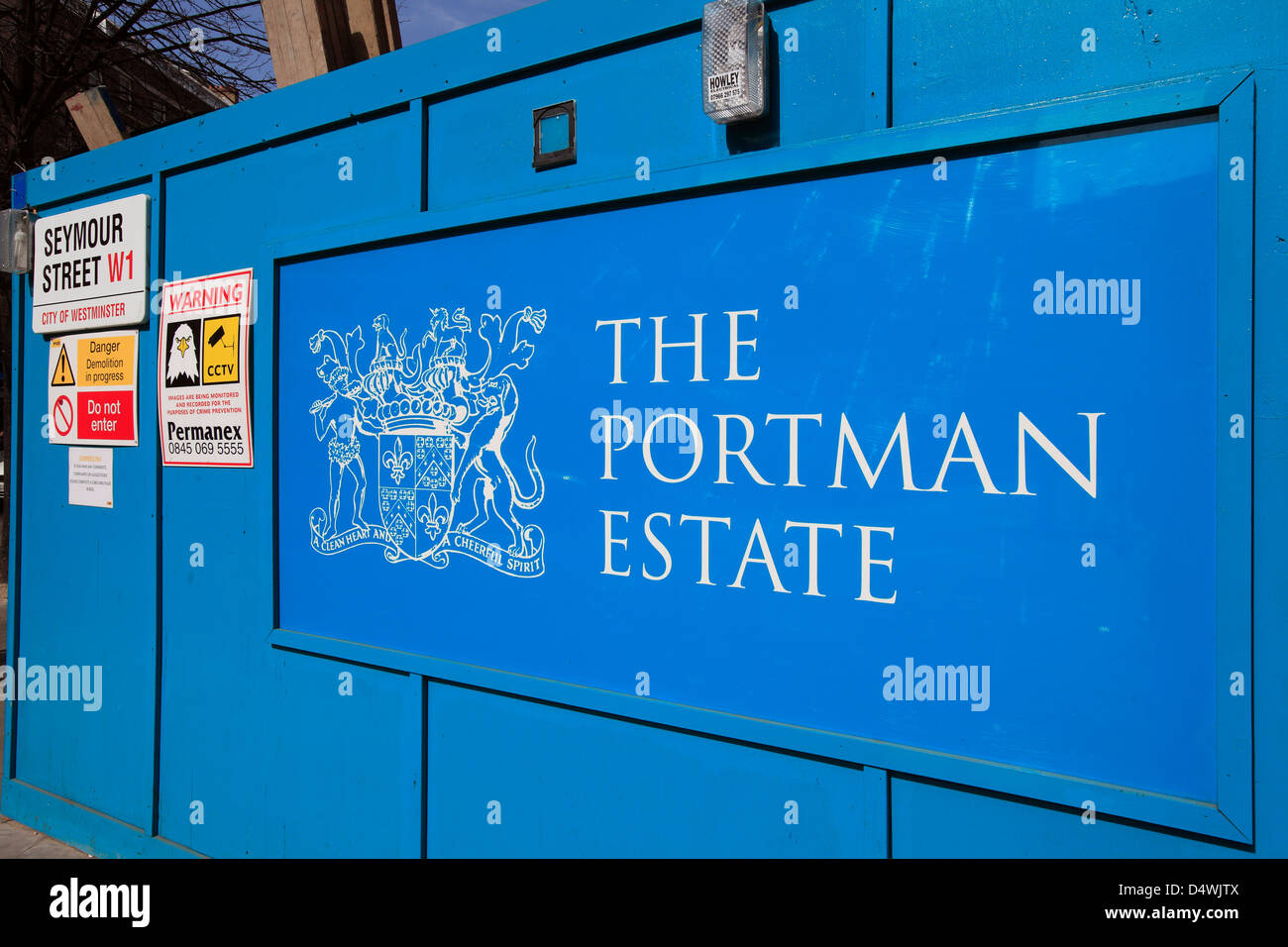 Portman street hi-res stock photography and images - Alamy