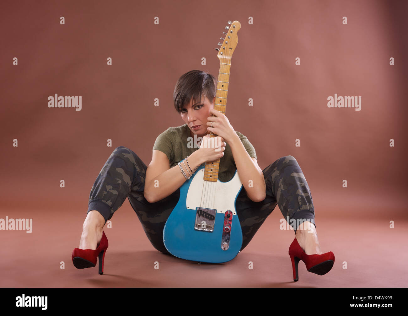 Rock soldier guitar hi-res stock photography and images - Alamy