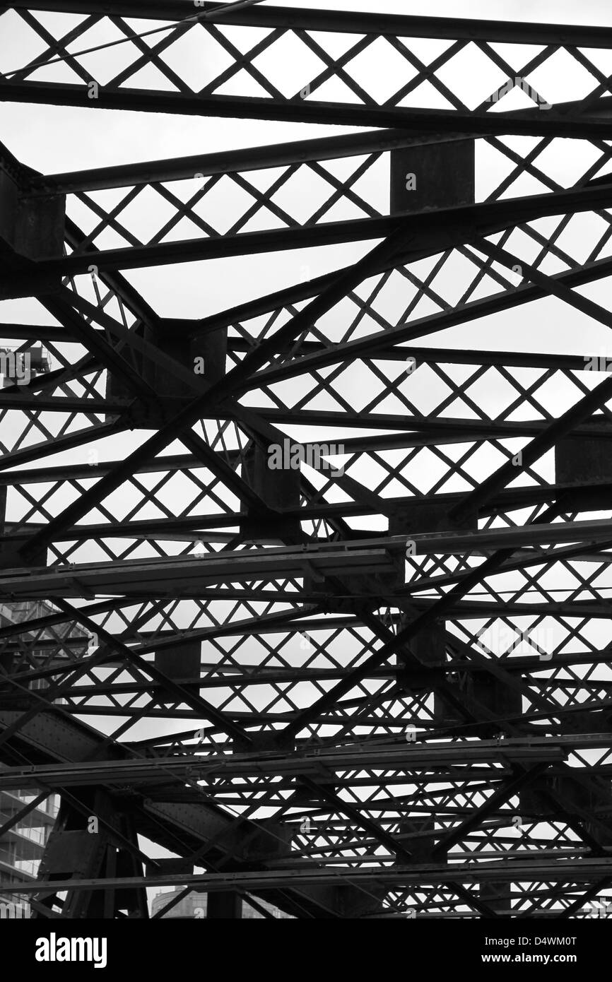 Iron structure Black and White Stock Photos & Images - Alamy