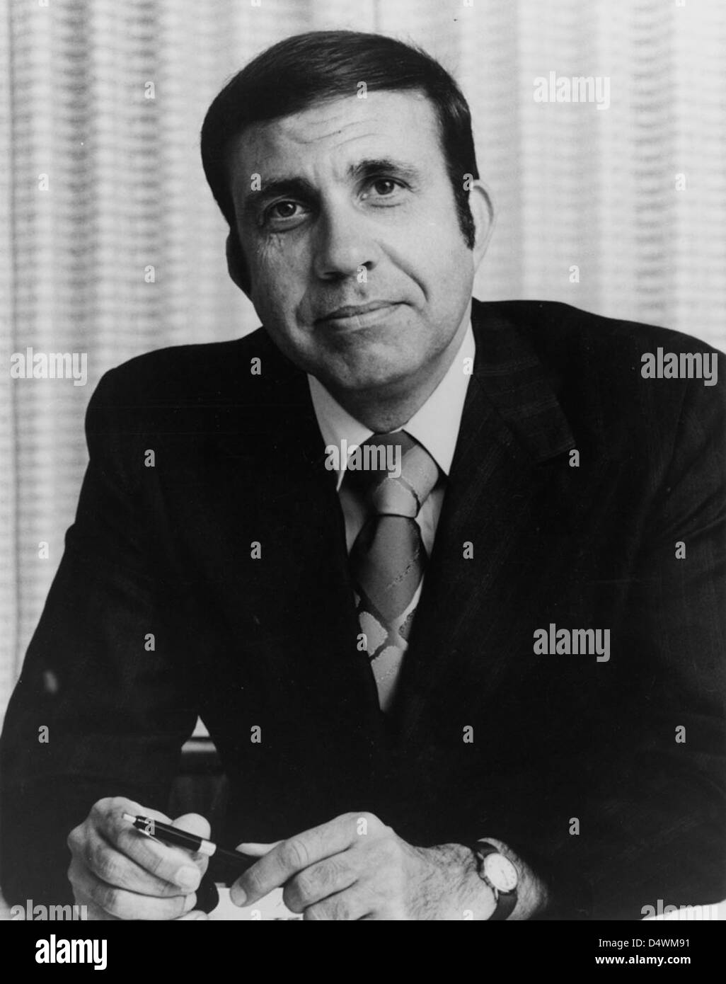 This 1971 photograph shows Harry J. Middleton, the Director of the ...