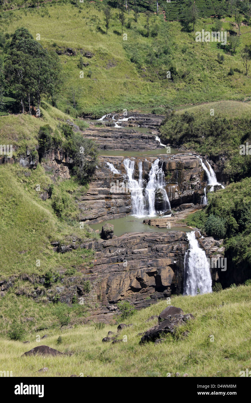 St clair waterfall sri lanka hi-res stock photography and images - Alamy