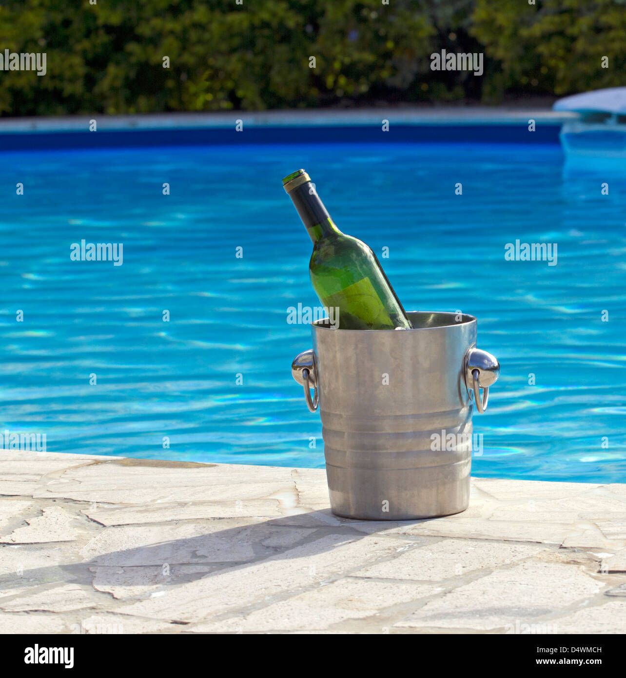 Pool water drinking bottle hi-res stock photography and images - Alamy