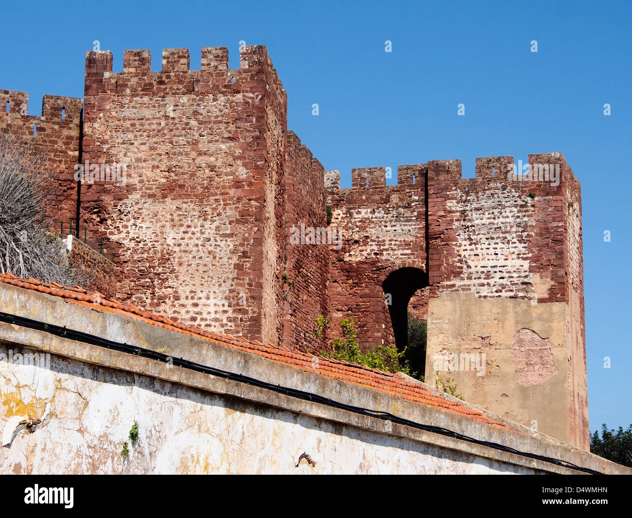 Entrance of silves castle hi-res stock photography and images - Alamy