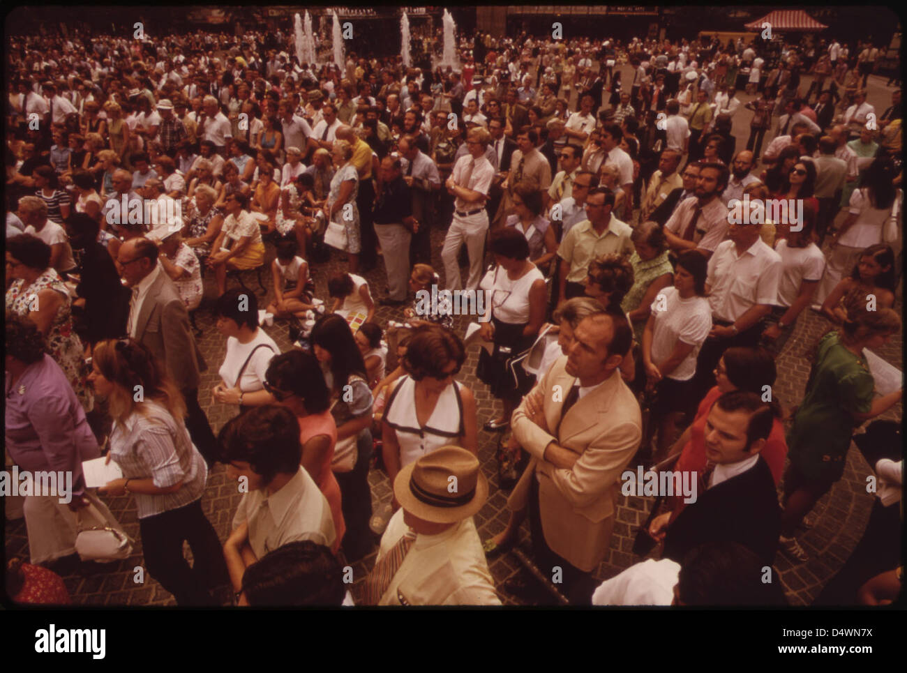 An audience listens to a performance by the Cincinnati Symphony ...