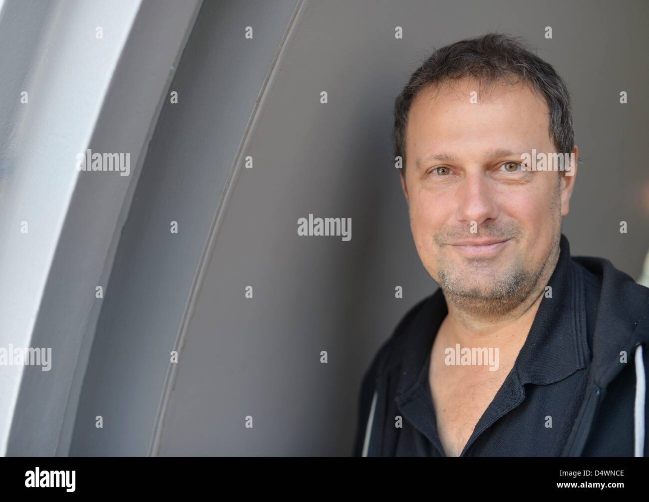 Eric Berg pictured at the Leipzig book fair in March 2013 Stock Photo ...