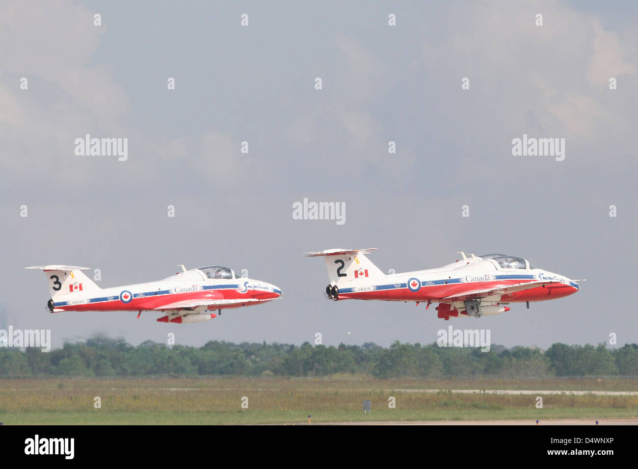 The Snowbirds 432 Air Demonstration Squadron of the Royal Canadian Air ...