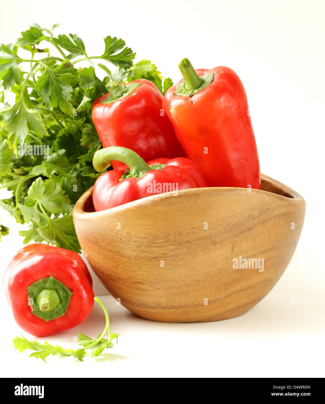 Bell peppers parsley hi-res stock photography and images - Alamy