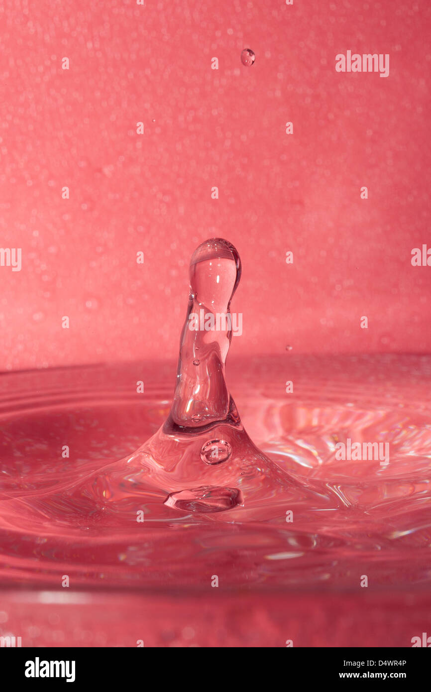 Drop red water hi-res stock photography and images - Alamy