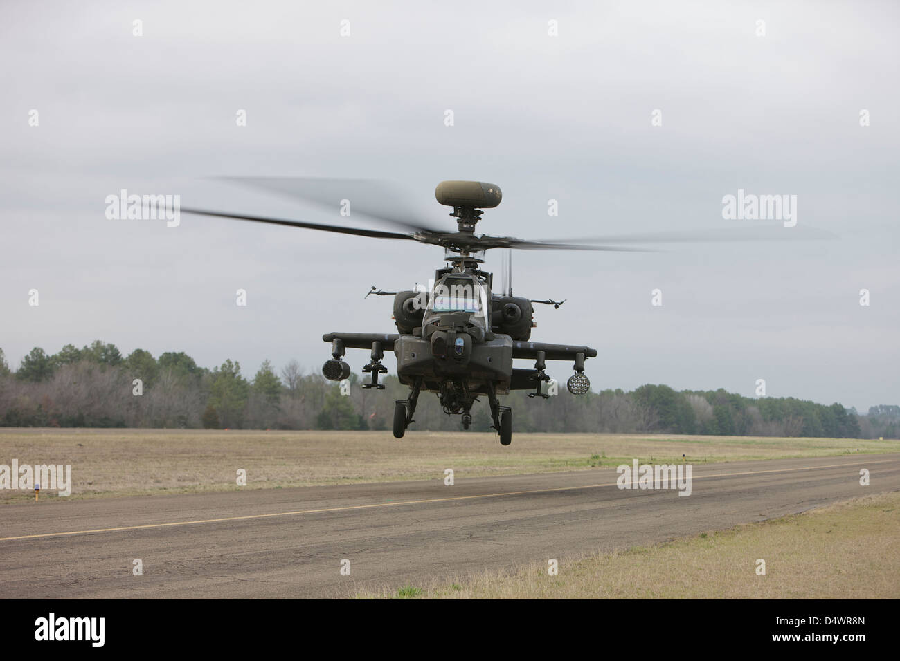 An AH-64 Apache helicopter in midair, Conroe, Texas Stock Photo - Alamy