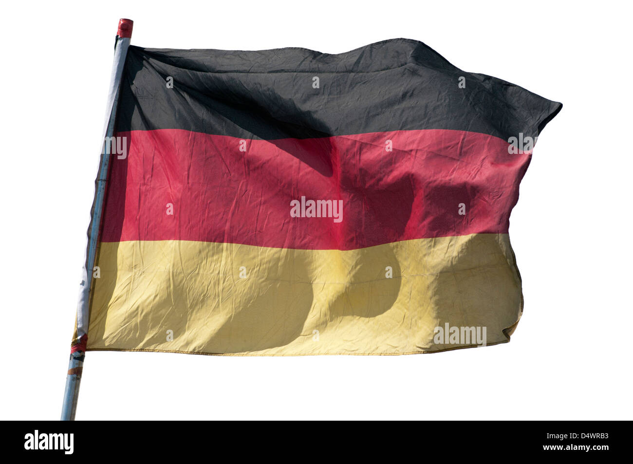Flags flag pole Cut Out Stock Images & Pictures - Alamy