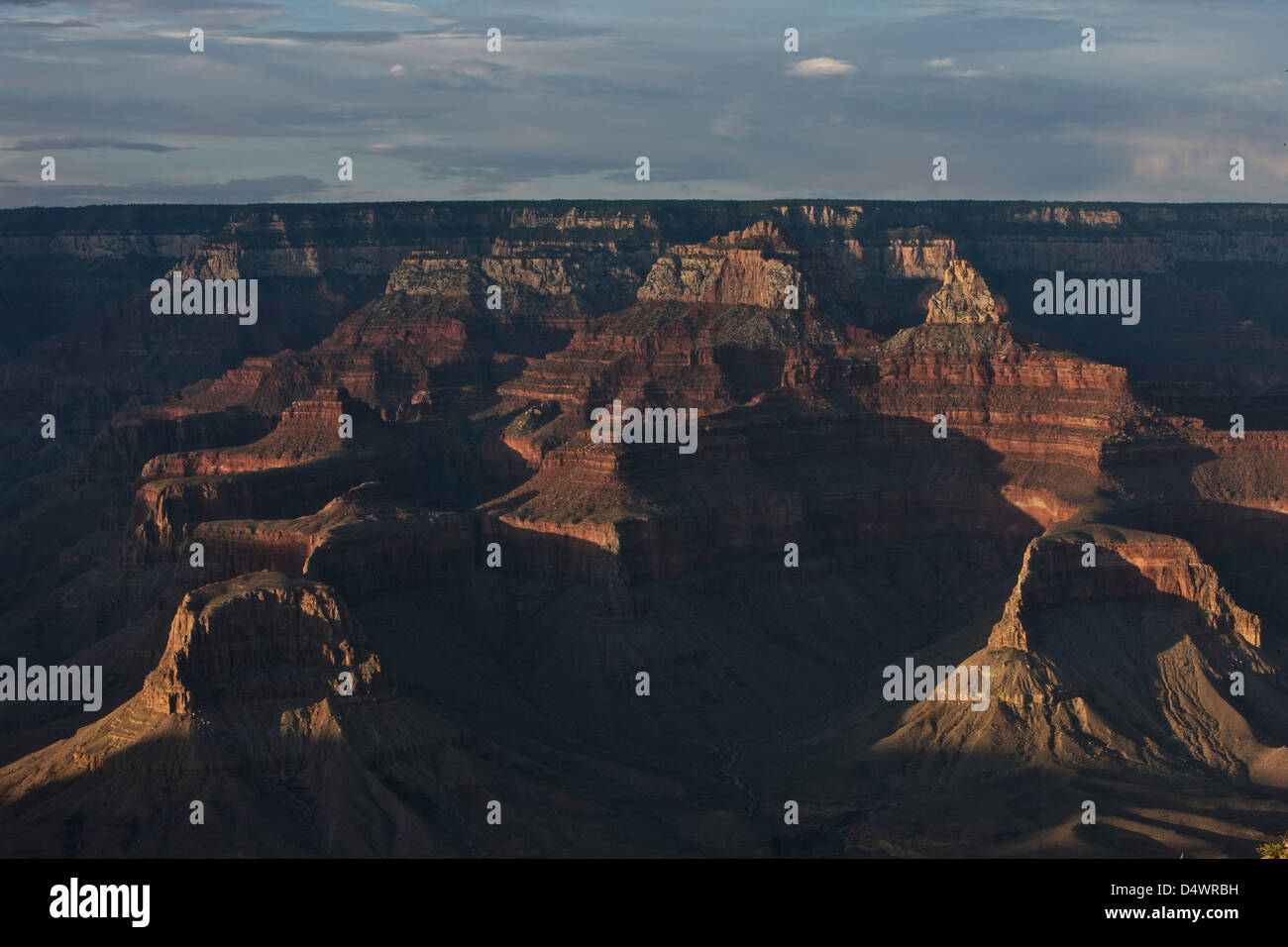 Grand Canyon from Yavapai Point on the South Rim, Arizona, USA Stock ...