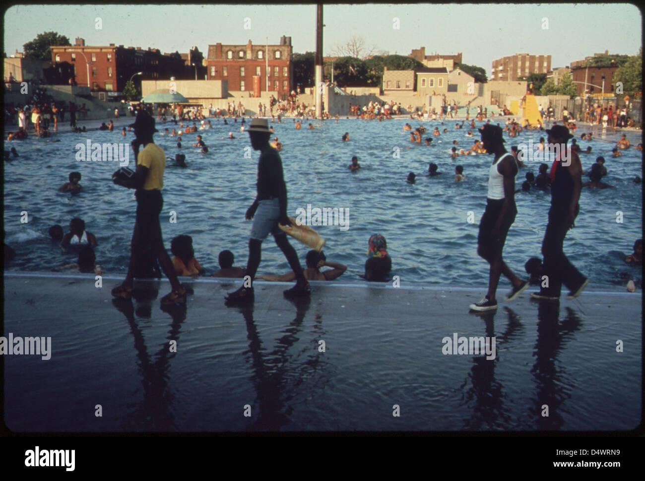 1970s public swimming pool hi-res stock photography and images - Alamy