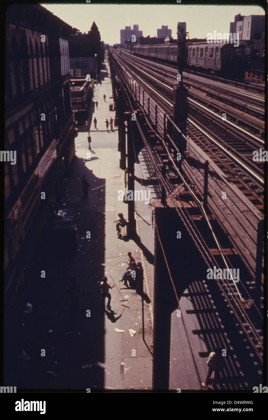 Elevated Train Bushwick High Resolution Stock Photography and Images ...