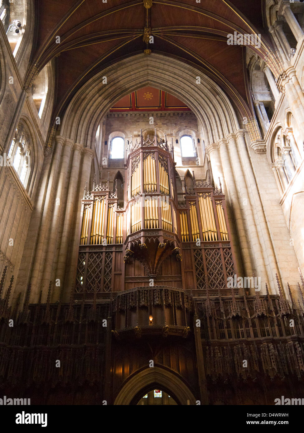 Ripon Cathedral in North Yorkshire England Stock Photo - Alamy