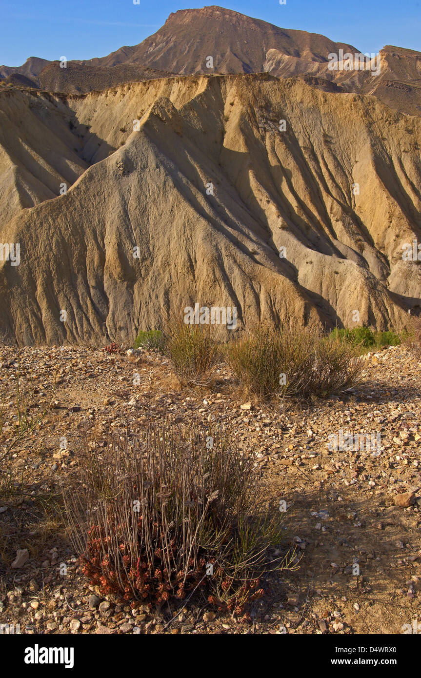 Tabernas Desert Natural Park, Tabernas, Almeria Province, Andalusia ...