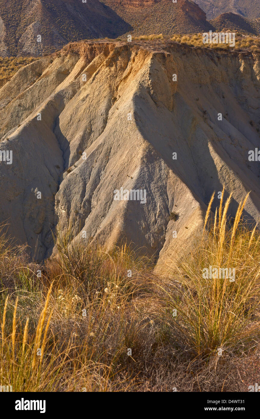 Tabernas Desert Natural Park, Tabernas, Almeria Province, Andalusia ...