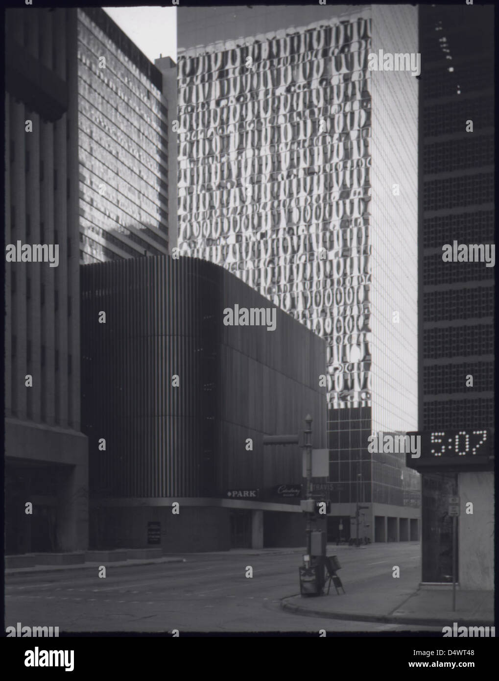 Downtown houston 1970s hi-res stock photography and images - Alamy