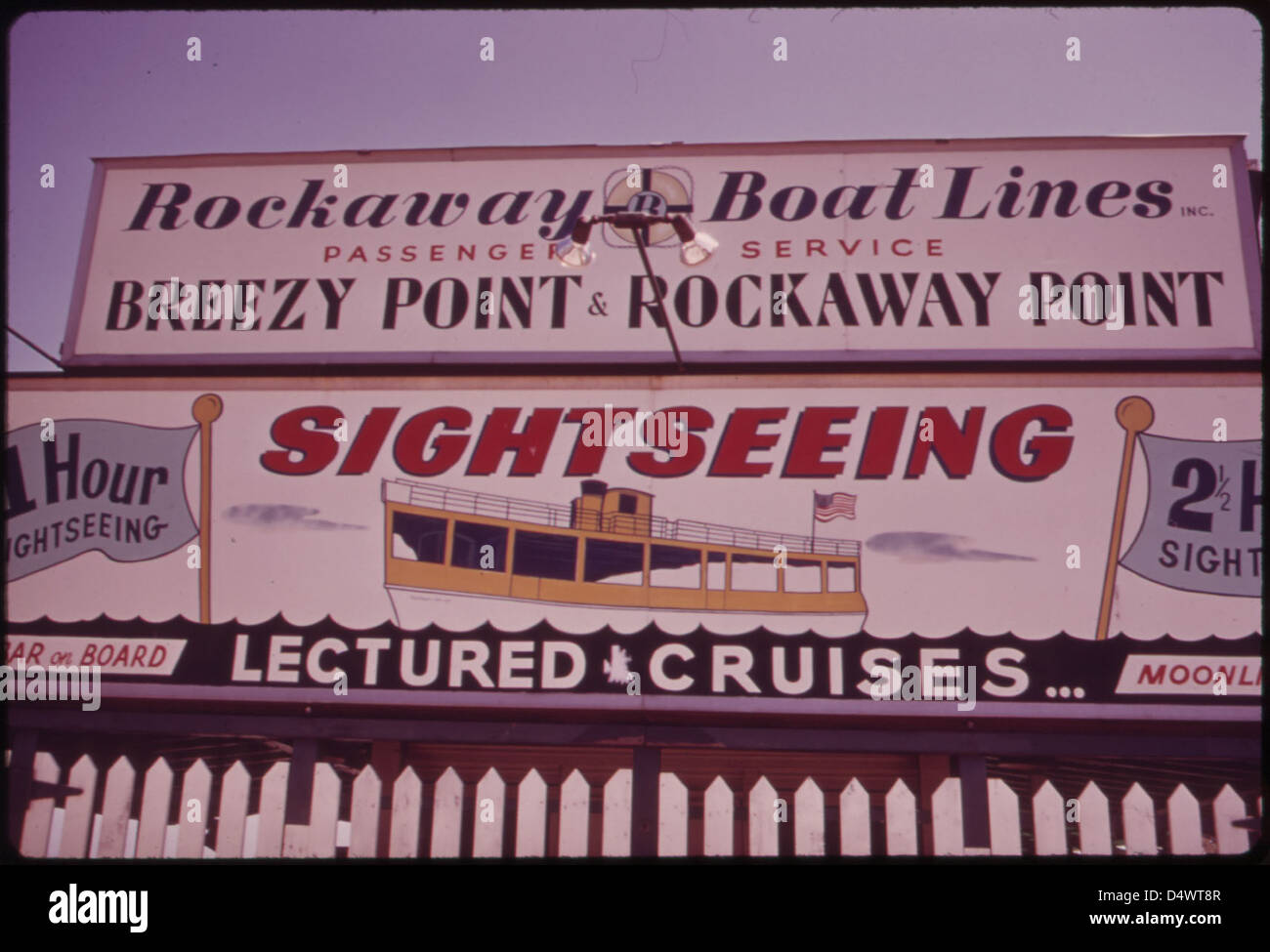 Ferries depart from Sheepshead Bay in May 1973, with the Rockaway Boat ...