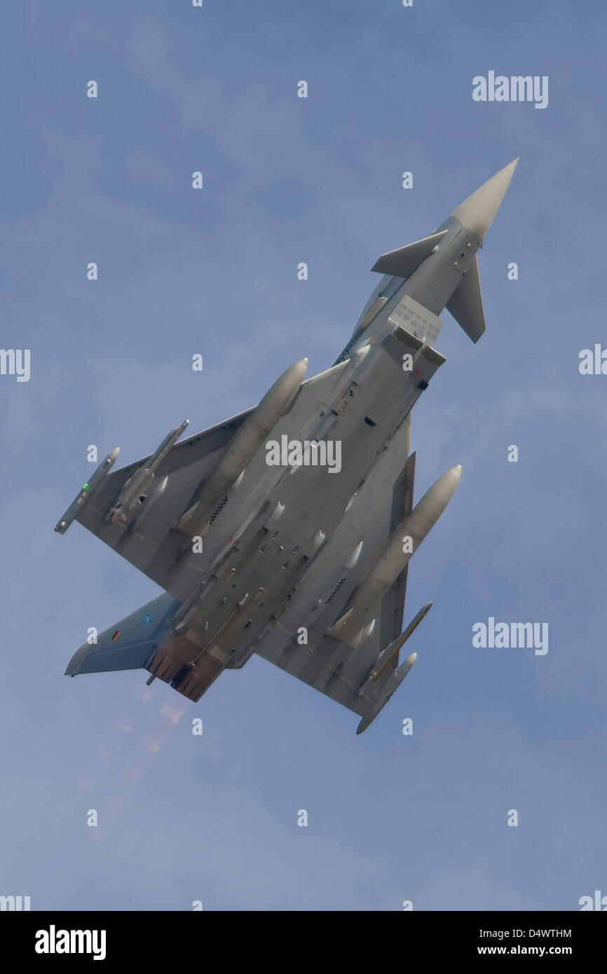 Eurofighter Typhoon of the German Air Force Stock Photo - Alamy