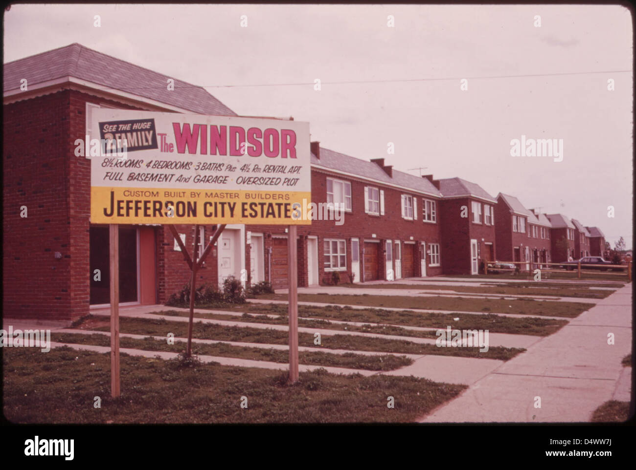 1973 housing development hi-res stock photography and images - Alamy