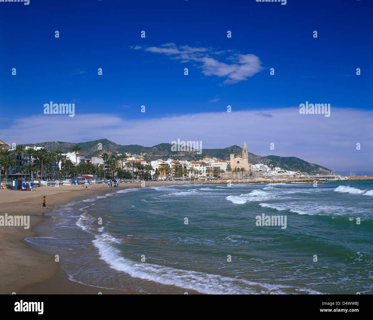 Sitges, Catalonia, Spain Stock Photo - Alamy