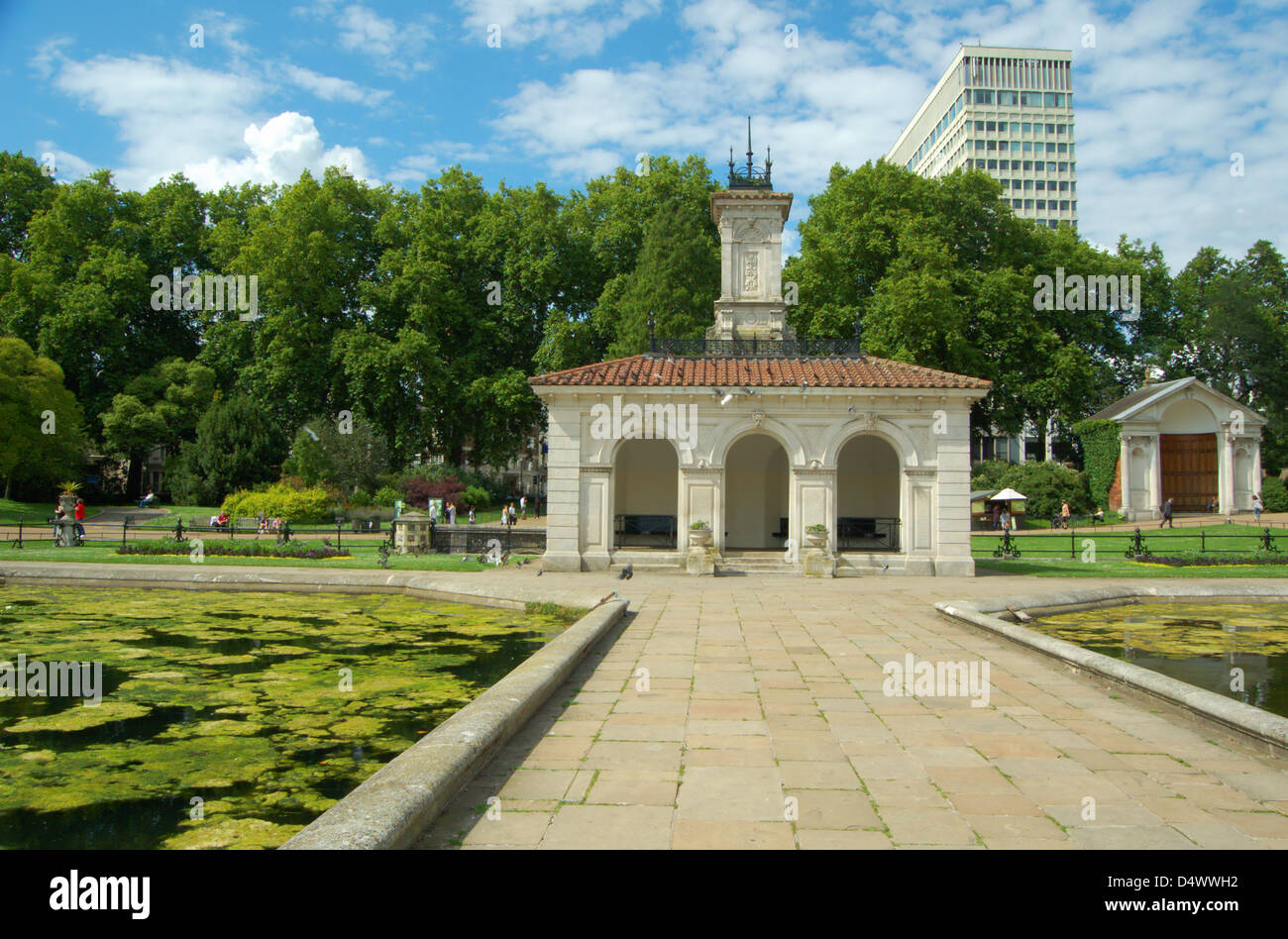 Algae garden path hi-res stock photography and images - Alamy