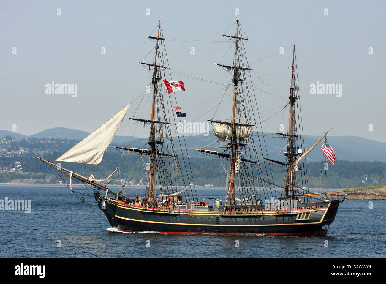 Victoria ship replica hi-res stock photography and images - Alamy