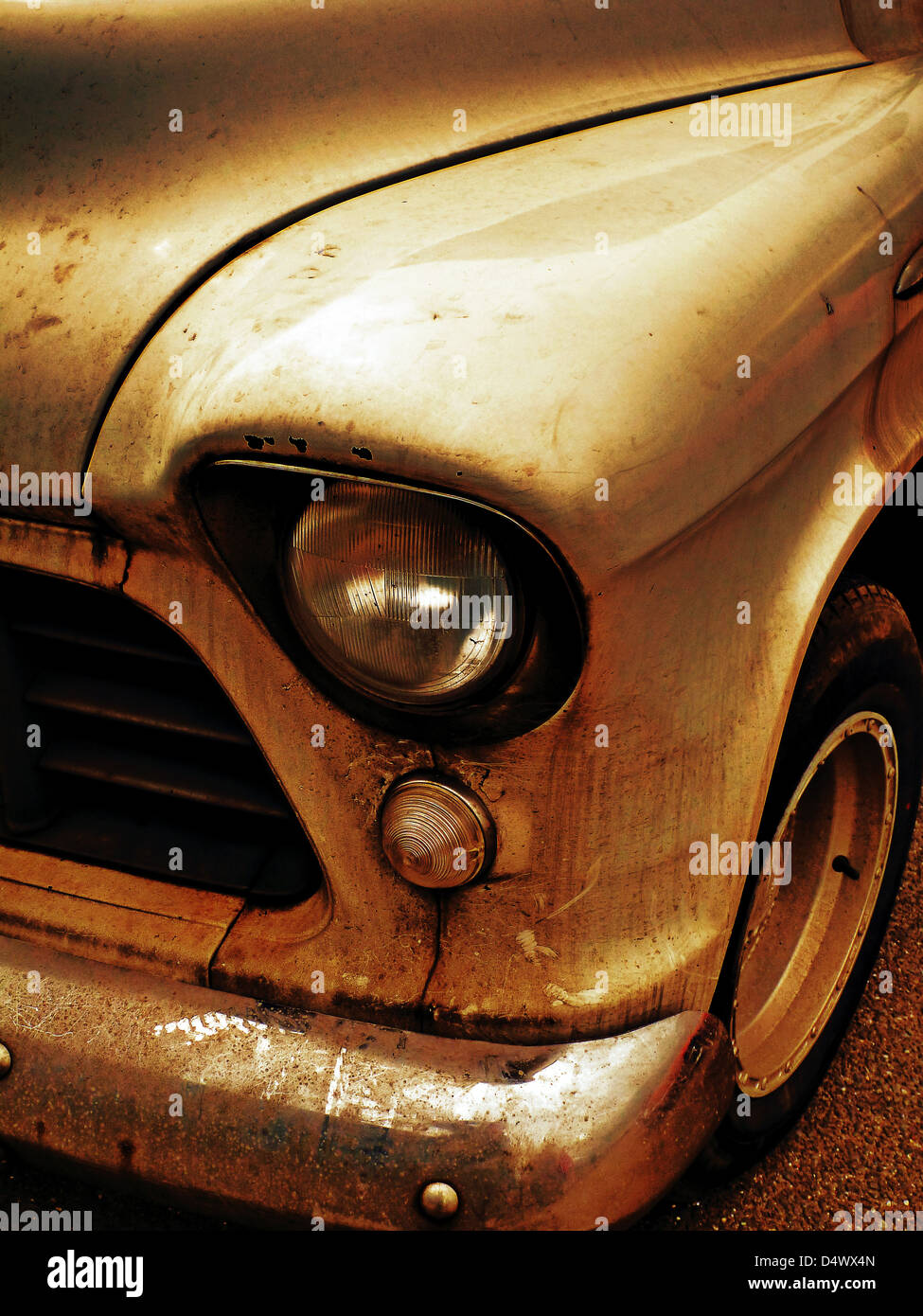 HDR american classic car Stock Photo - Alamy