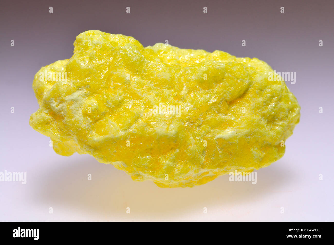 Sulphur / Sulfur sample, Bolivia Stock Photo - Alamy