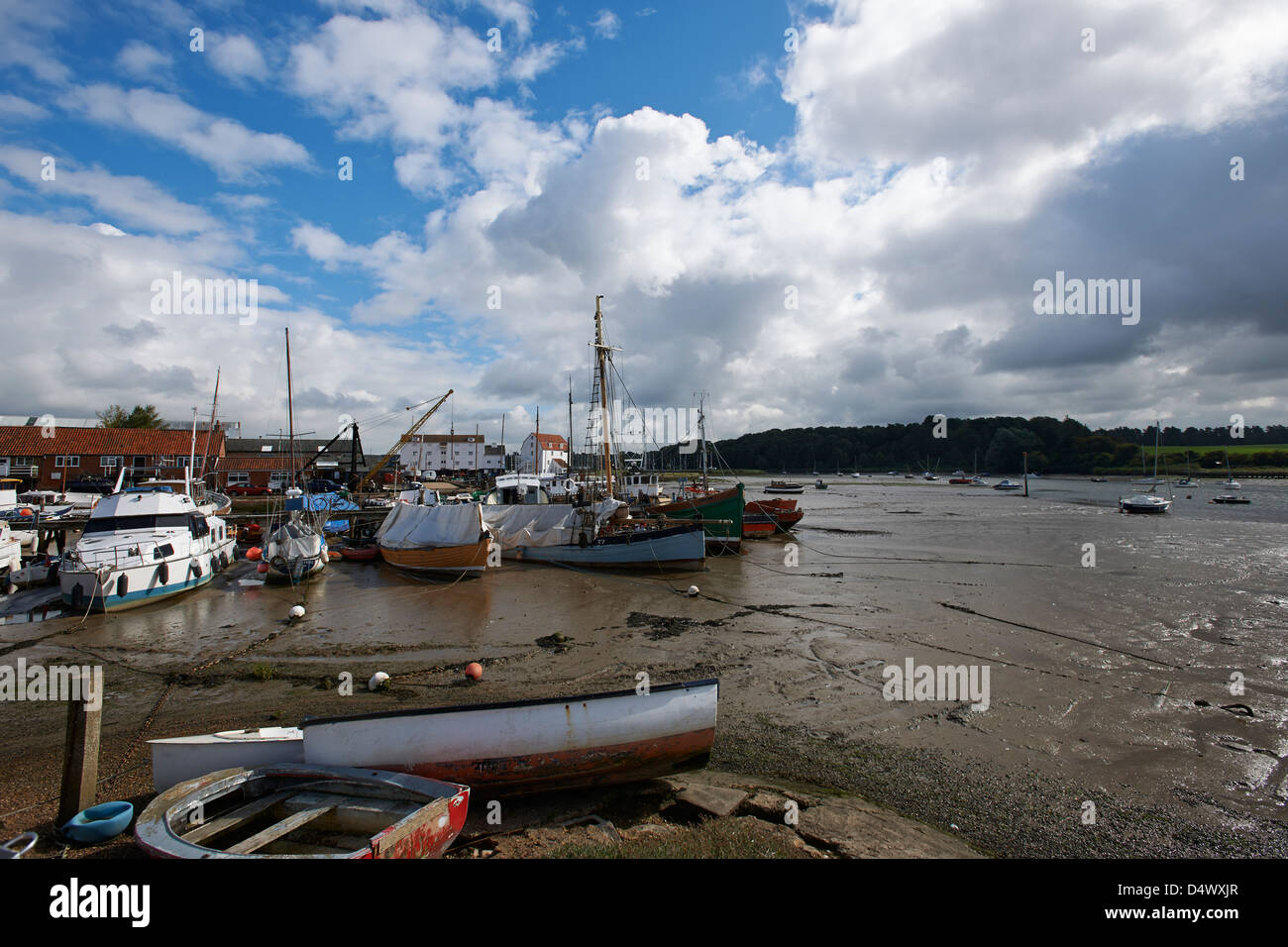 By the River Deben at Woodbridge Stock Photo - Alamy