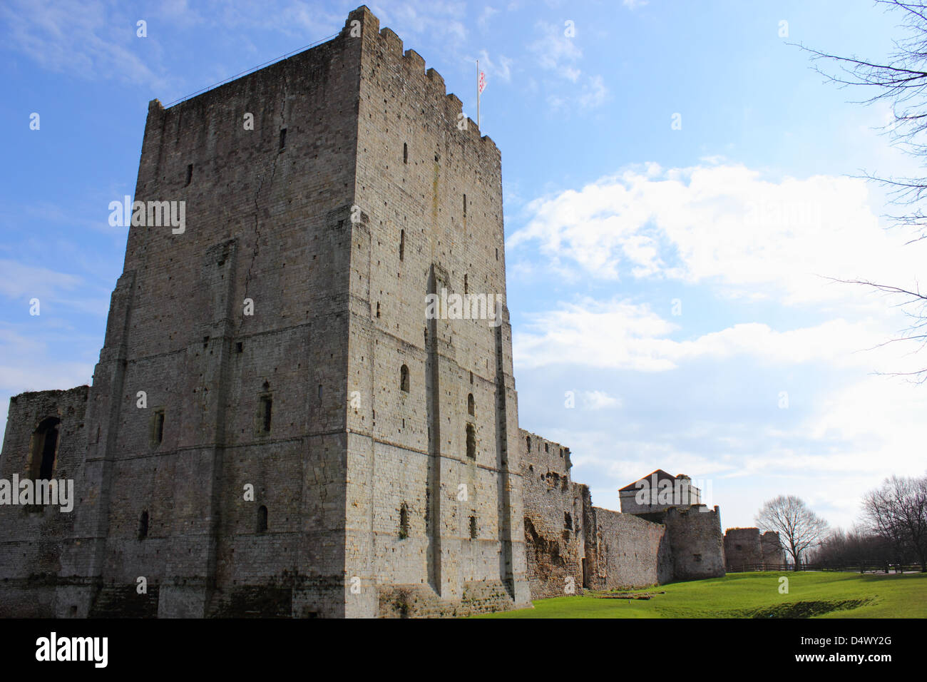 old medieval castle Stock Photo - Alamy