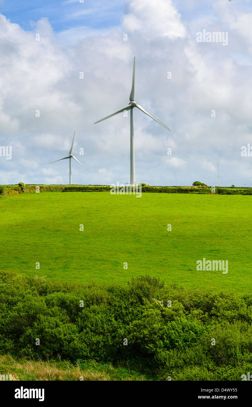 Wind turbine cornwall hi-res stock photography and images - Alamy