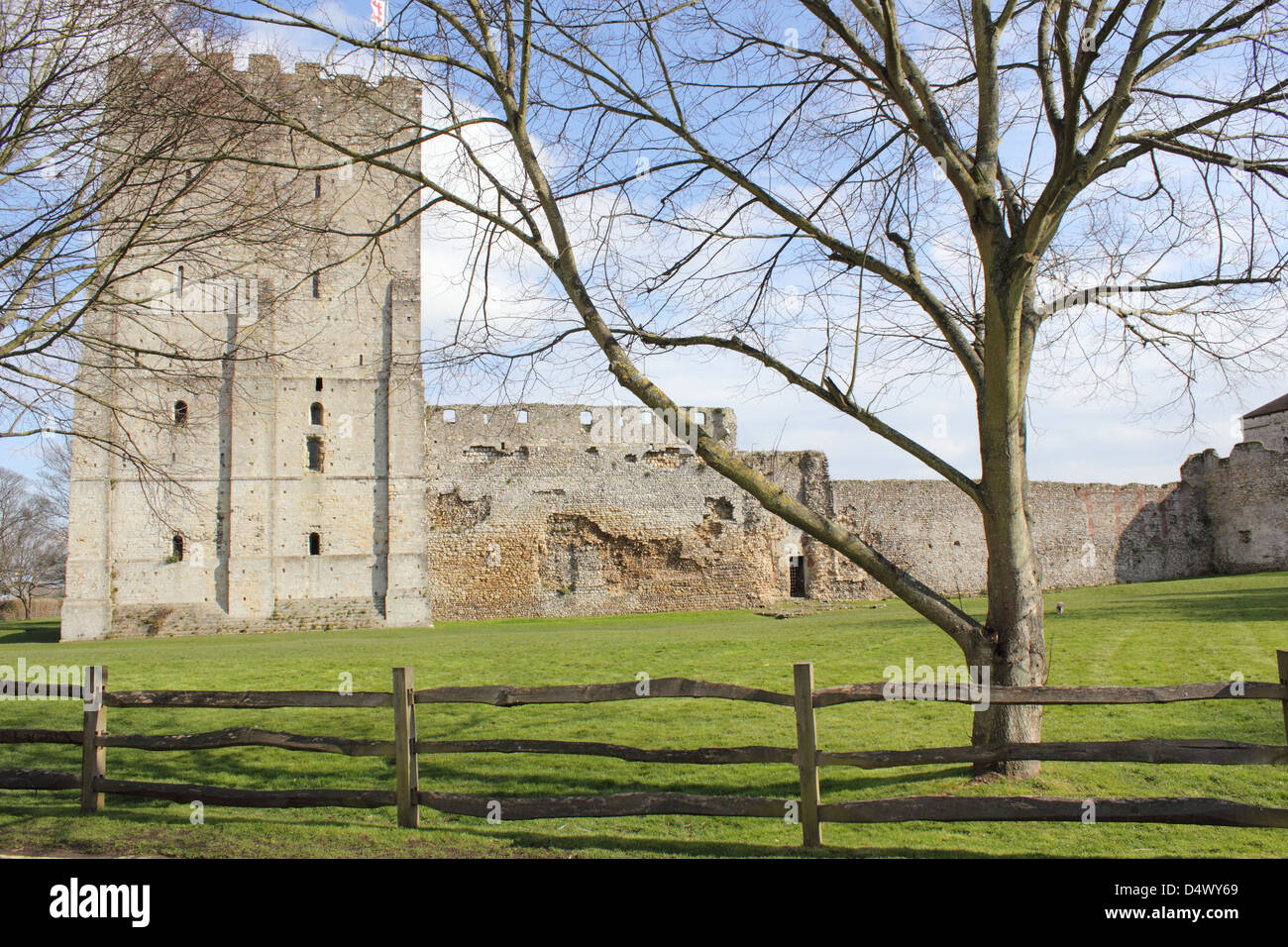 old medieval castle Stock Photo - Alamy