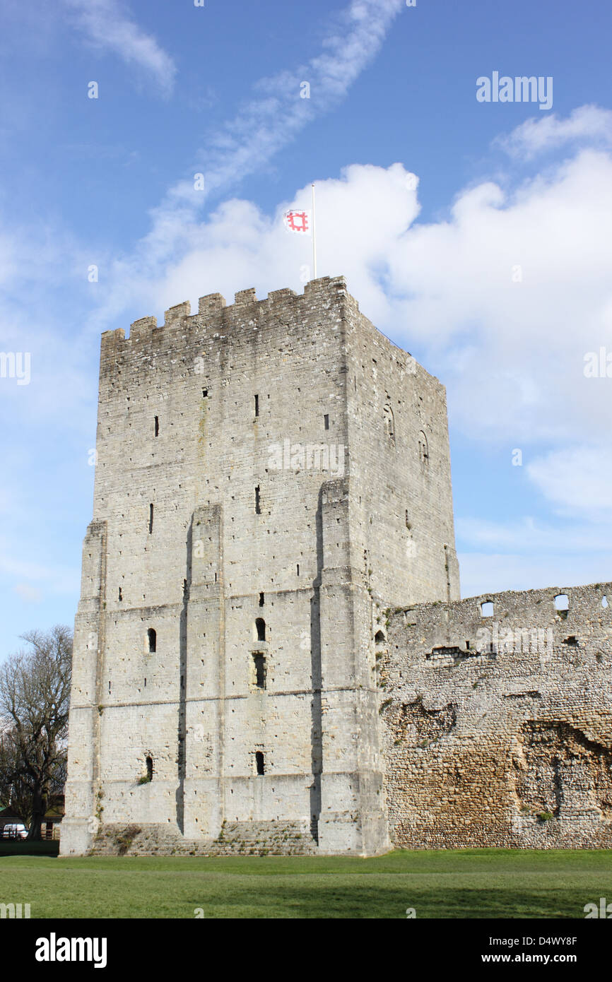 old medieval castle Stock Photo - Alamy