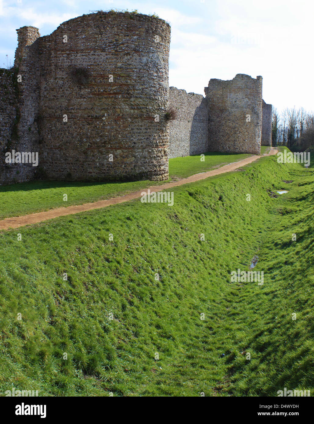 old medieval castle Stock Photo - Alamy