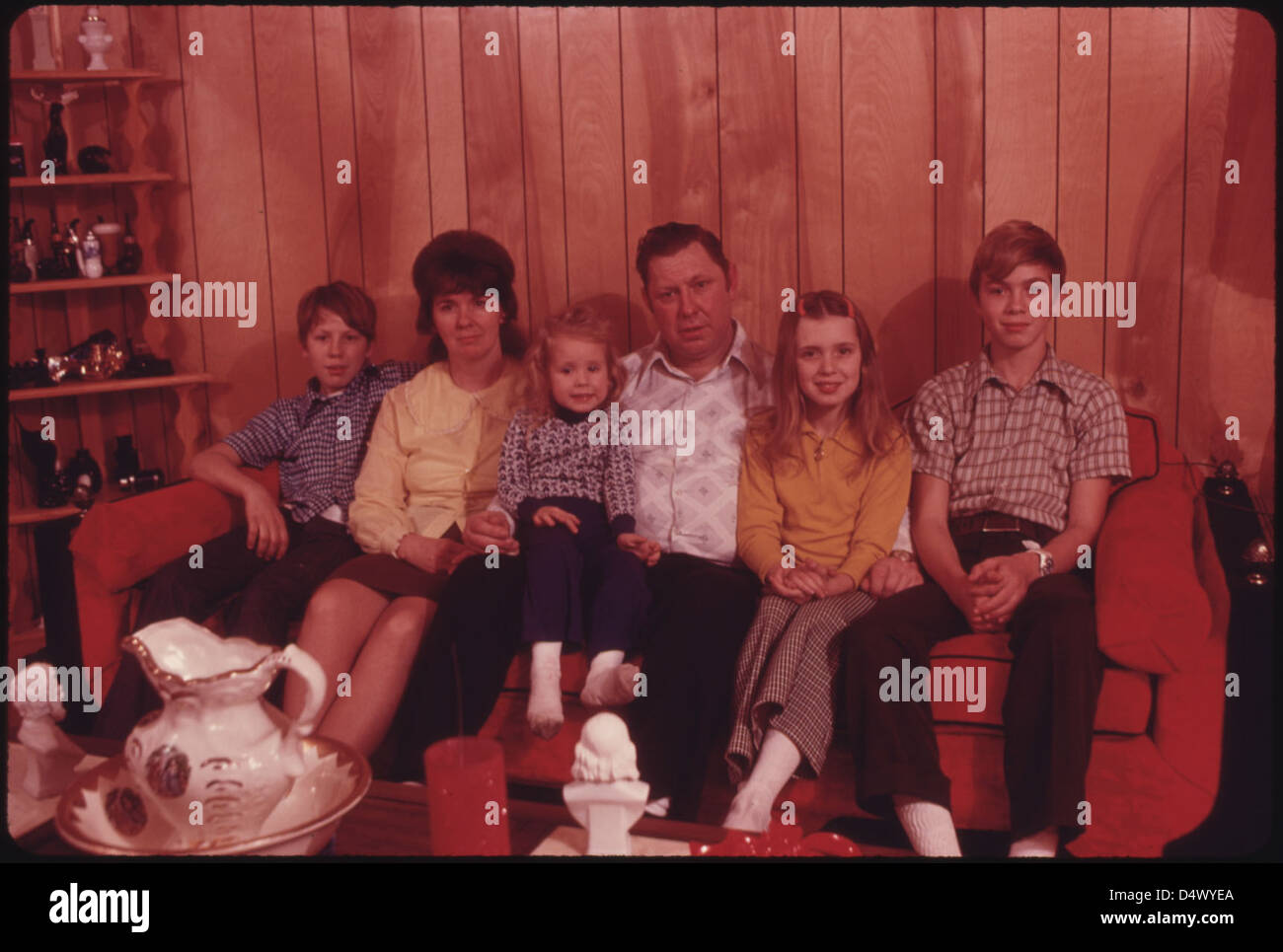 Wayne Gipson Family Which Lives on a Plateau in Southeastern Tennessee ...
