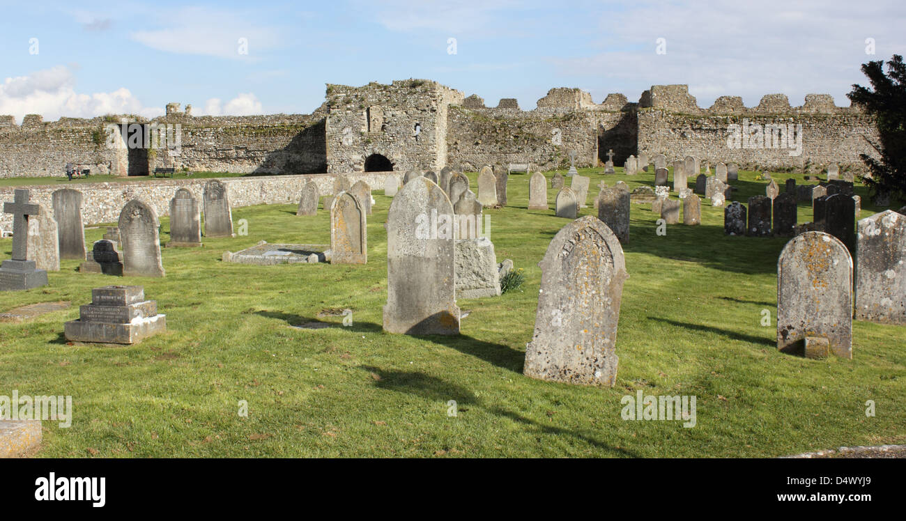 church and graveyard Stock Photo - Alamy