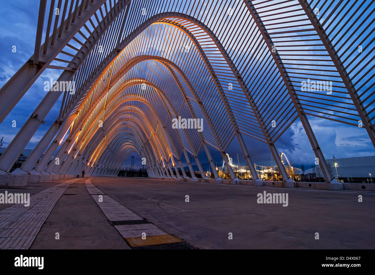 Archway in olympic stadium in hi-res stock photography and images - Alamy