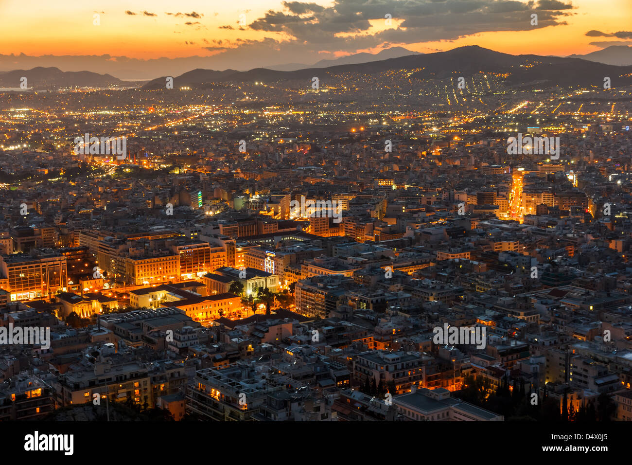 Athens aerial hi-res stock photography and images - Alamy