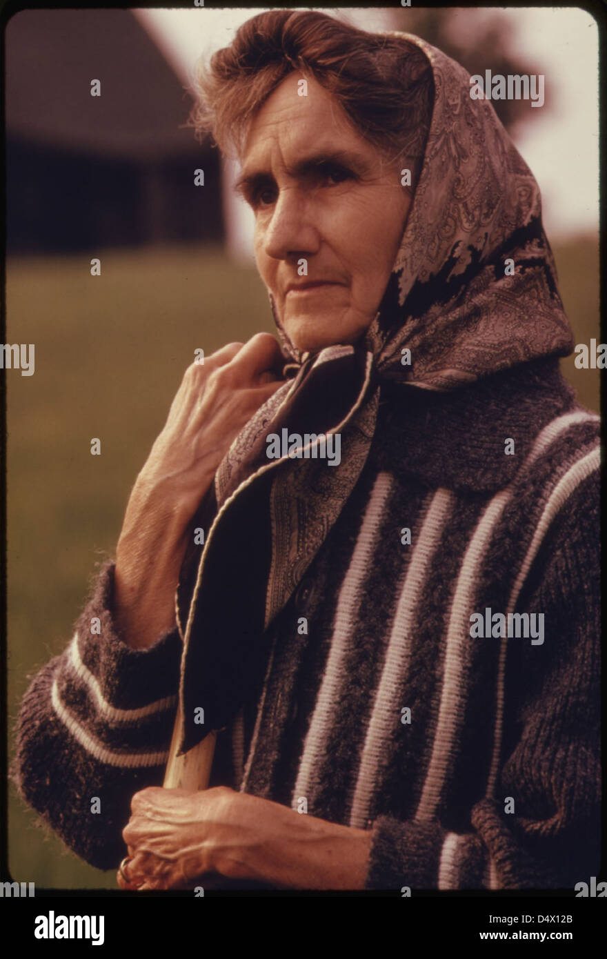 1970s family on the farm hi-res stock photography and images - Alamy