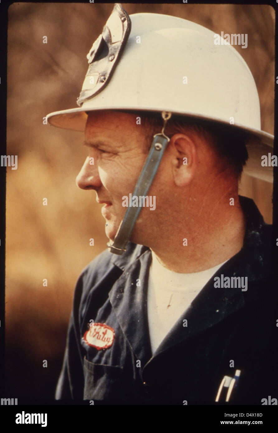 Lieutenant Wallace 'Whitey' Wolf, a volunteer firefighter, is shown in ...