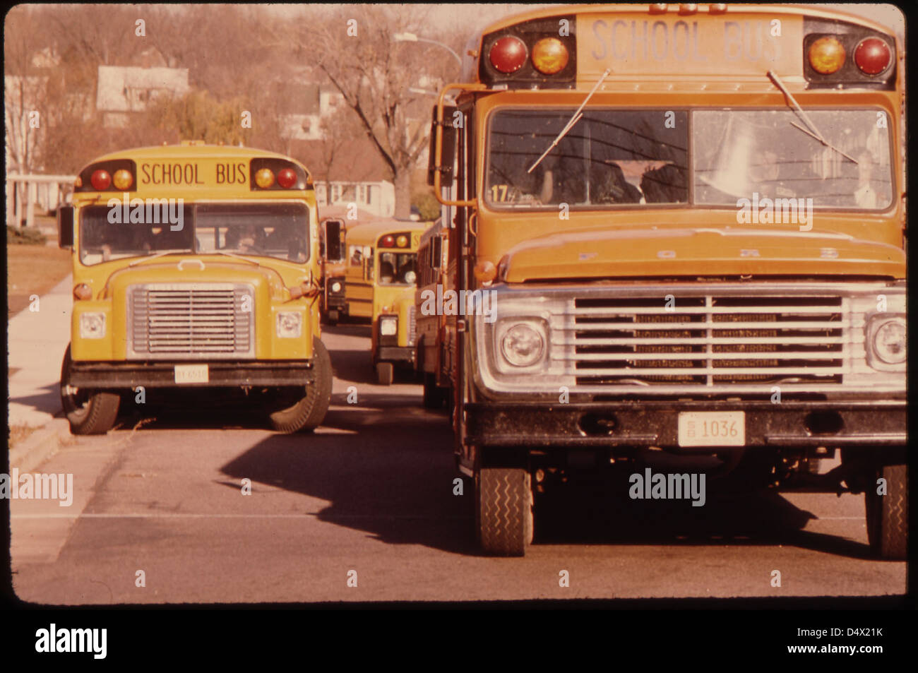 1970s school bus hi-res stock photography and images - Alamy