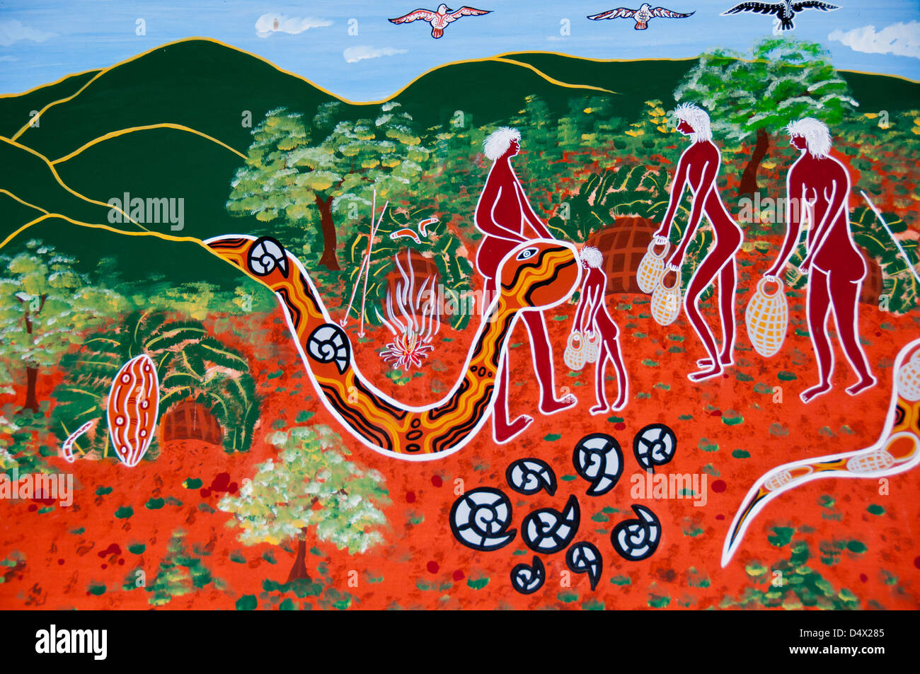 Contemporary indigenous art hi-res stock photography and images - Alamy