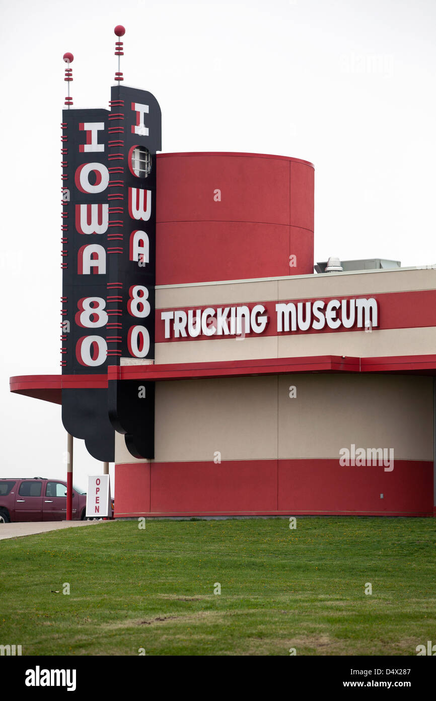 The trucking museum at Iowa 80, USA Stock Photo - Alamy
