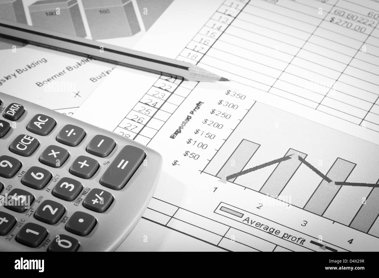 Black And White Accounting Images